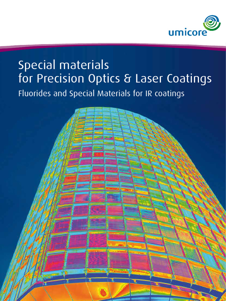 Precision Optics & Laser Coatings Materials | PDF | Infrared ...