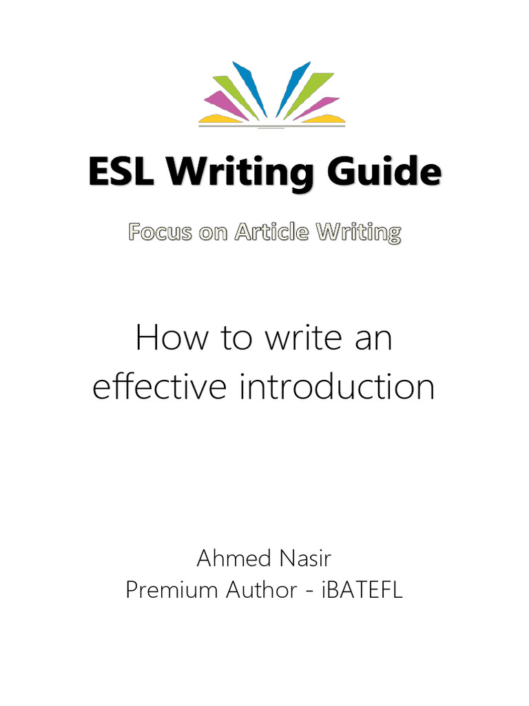 A-Star-Article-Writing-Guide-Part I | PDF | English As A Second Or Foreign Language