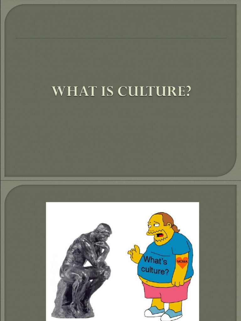 What Is Culture Session 1 | PDF | Society | Anthropology