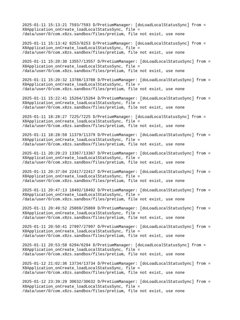 Com x8zs Sandbox Log | PDF
