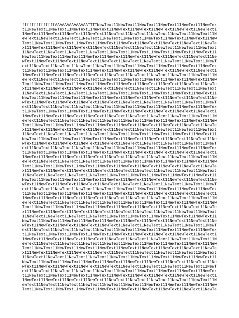 Document with Repeated Text | PDF