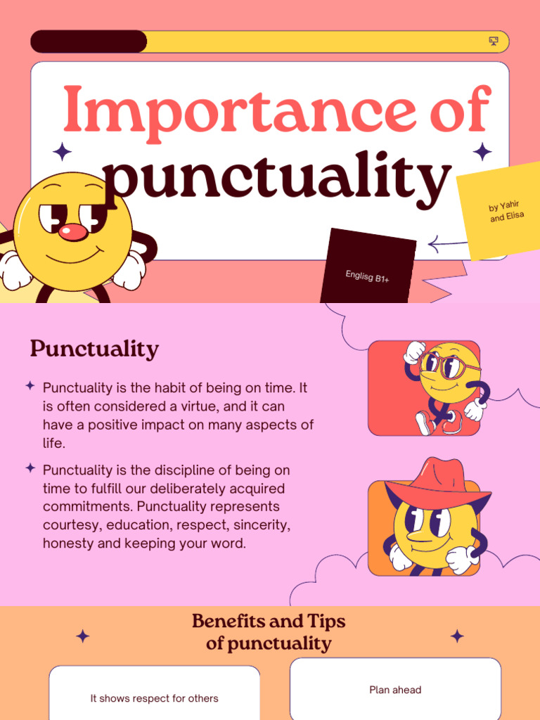 Importance of Punctuality Benefits | PDF