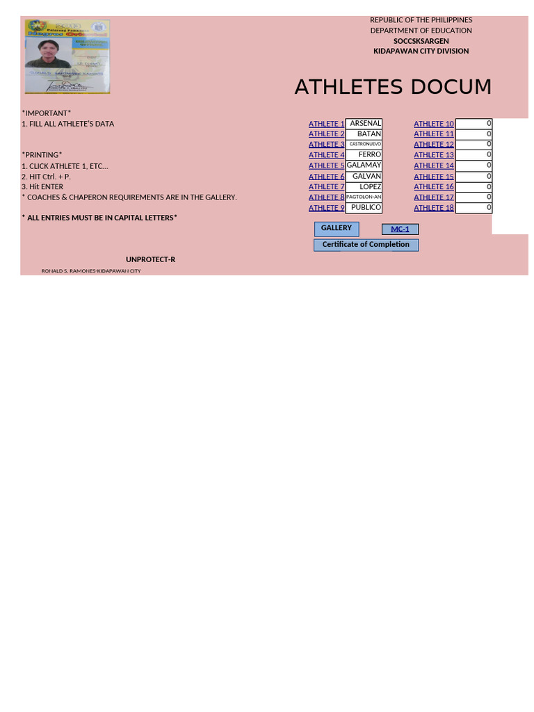 2024 Unit Meet Boxing Gallery | PDF | Philippines