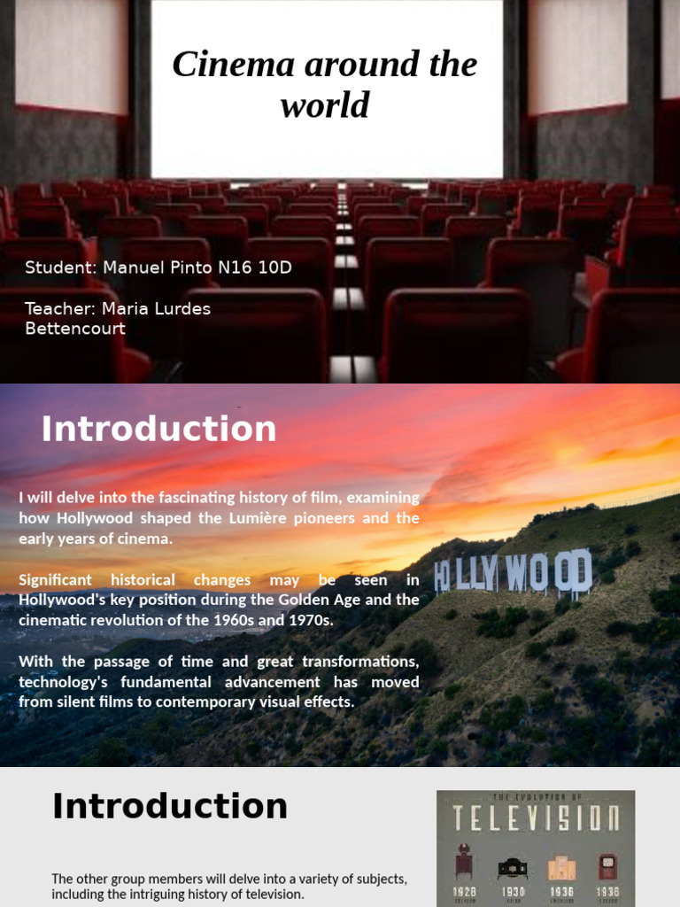 Evolution of Global Cinema History | PDF | Cinema Of The United States ...