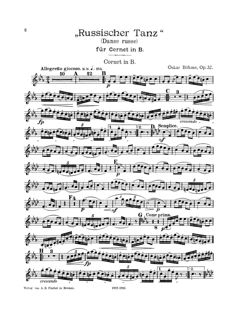 Solo Cornet | PDF