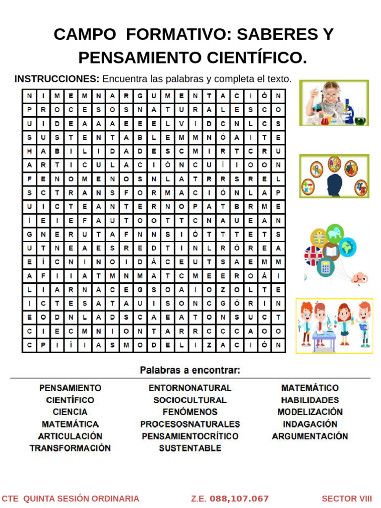 Saberes y Pensamiento Científico en Letras | PDF