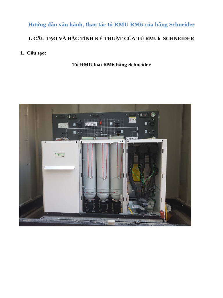 T RMU Schneider | PDF