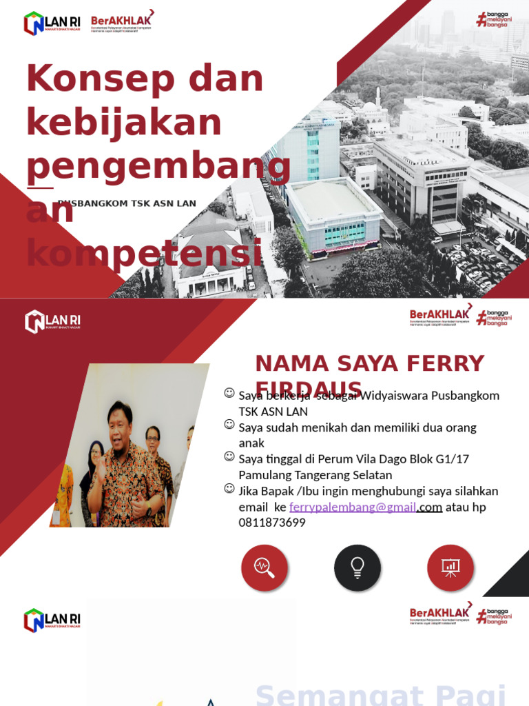 Konsep Dan Kebijakan Pengembangan Kompetensi Kemenkes - Ferry | PDF