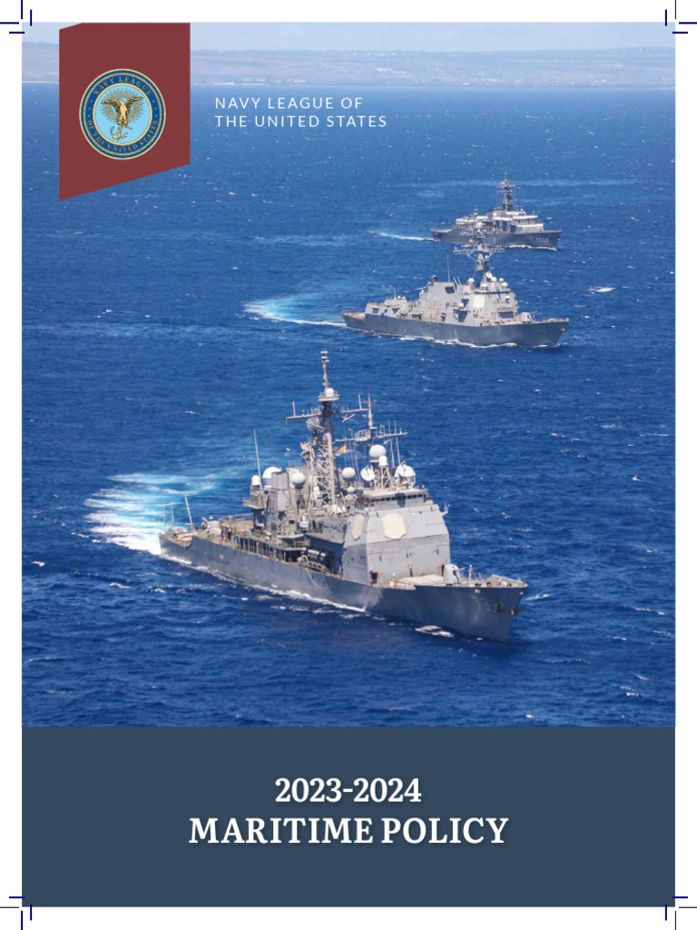 Maritime Policy 2023 | PDF | United States Navy | Navies