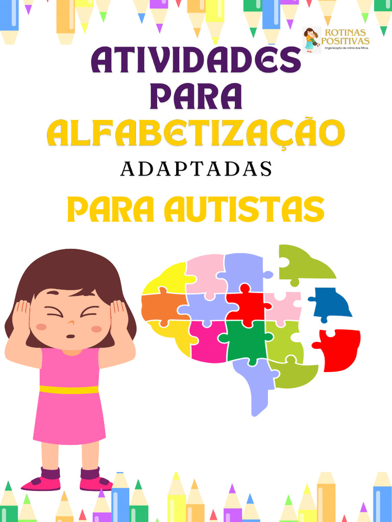 Atividades de Alfabetização Adaptadas TEA | PDF