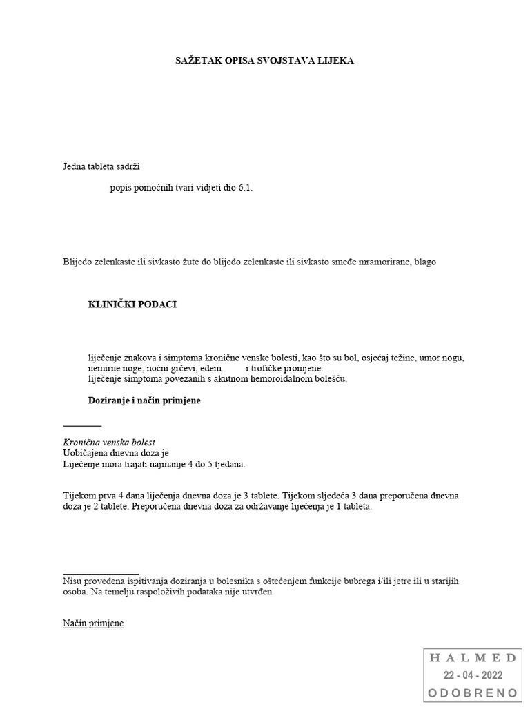 Flebaven-1000-mg-SPC | PDF