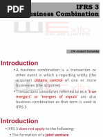IFRS 3 Business Combinations | PDF | Goodwill (Accounting) | Mergers And Acquisitions
