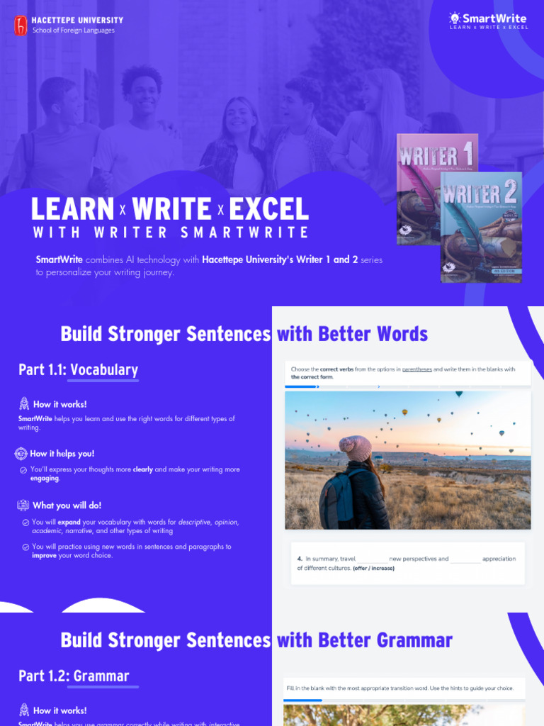 Writer SmartWrite - Students Brochure | PDF | Word | Grammar