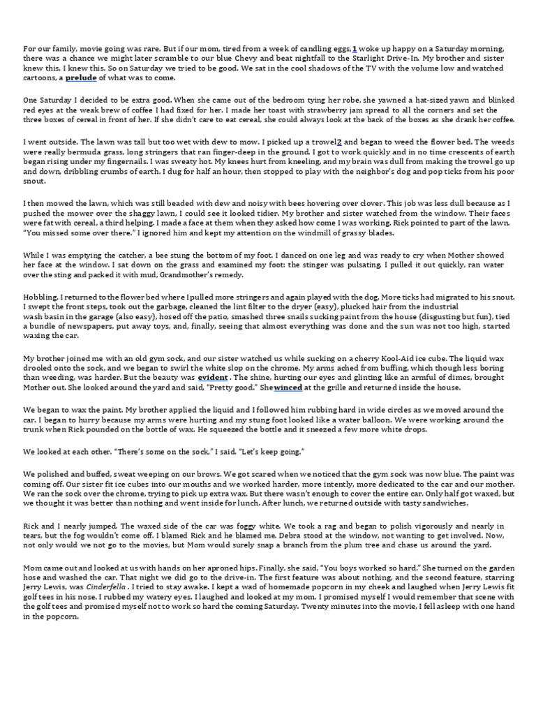 Drive in Movies - by GS 1952 | PDF