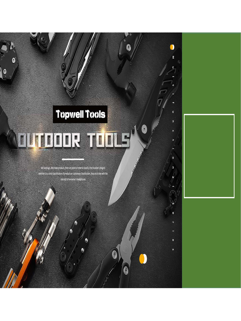 Topwell Tools Catalog (From Ivy Wu) | PDF | Knife | Blade Weapons