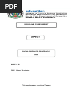 2025 Grade 10-12 Geography Programme of Assessment | PDF