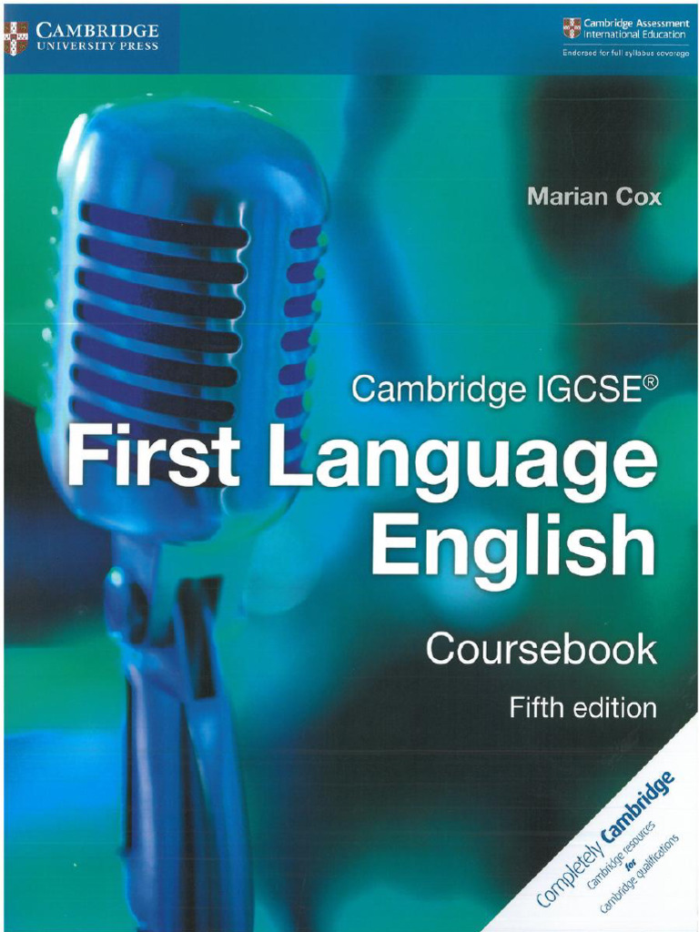 First Language English Coursebook Cambridge International Igcse ...