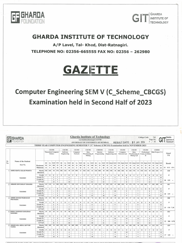 2023 2 Comp5 C Scheme Cbcgs | PDF