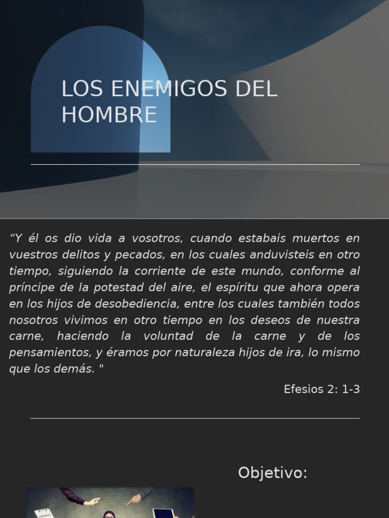 Los Enemigos Del Hombre | PDF | Pecado | Satán