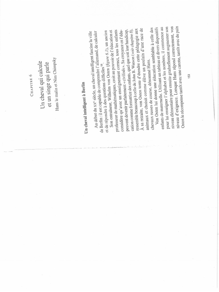 Clever hans cas d'étude | PDF