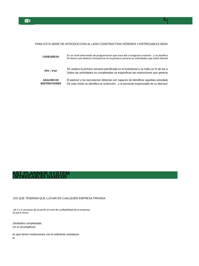 Introducción al Lean Construction | PDF | Metodología