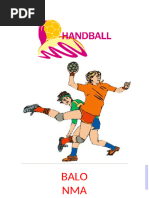 Qué Es El Handball | PDF | Deportes de equipo | Juegos de pelota