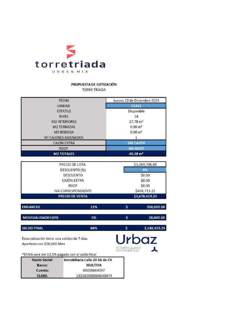 COT C-1411 TRIADA ESTANDAR_page-0001 | PDF