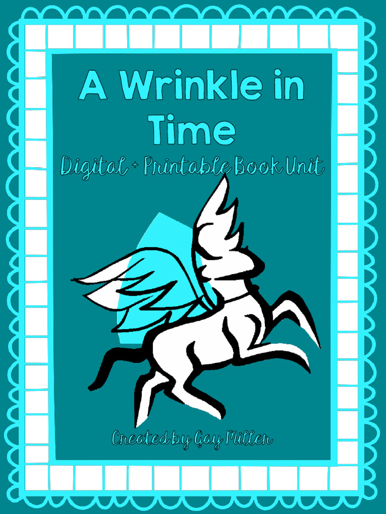 AWrinkleinTimeNovelStudyDigitalPrintComprehensionActivities 1 | PDF ...