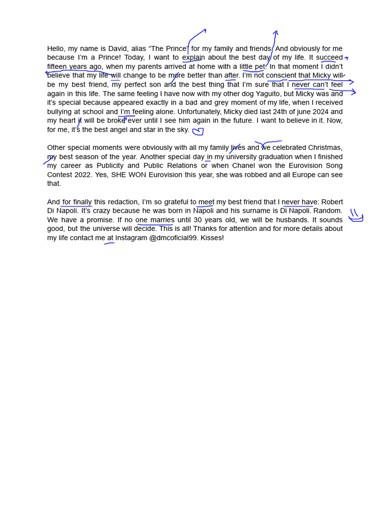 WRITING-correction | PDF