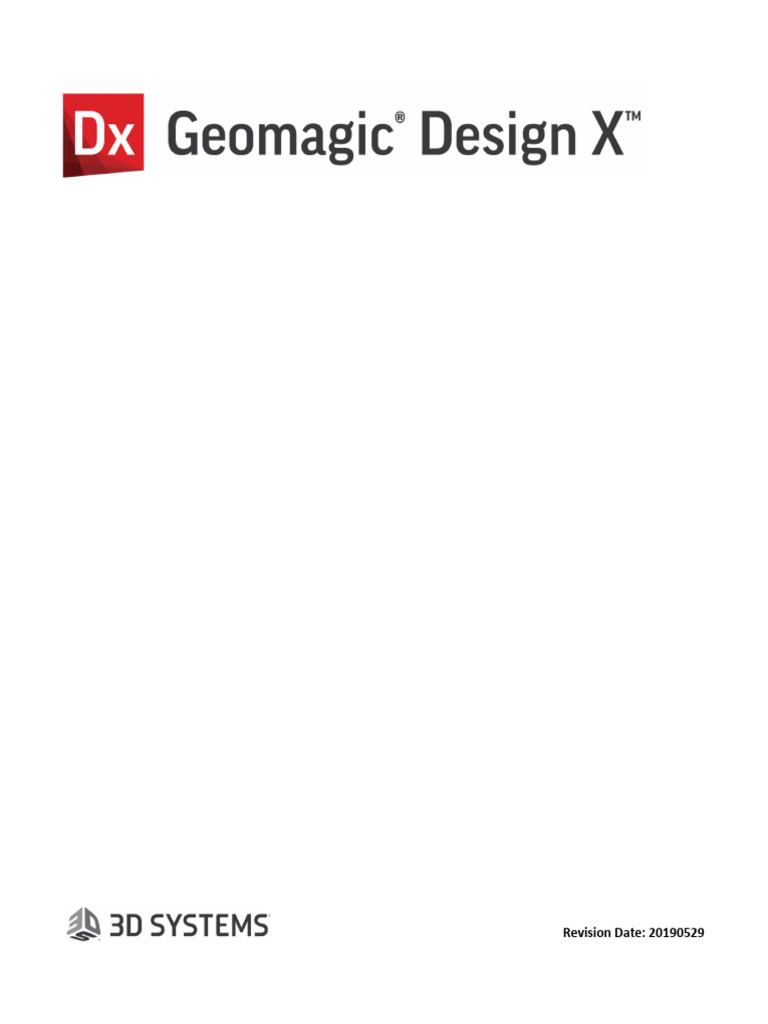 Geomagic Design X - Curso Básico 2019 - Inglés | PDF | Graphical User Interfaces | Icon (Computing)