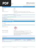 Argon Hoja de Seguridad | PDF | Toxicidad | Argón
