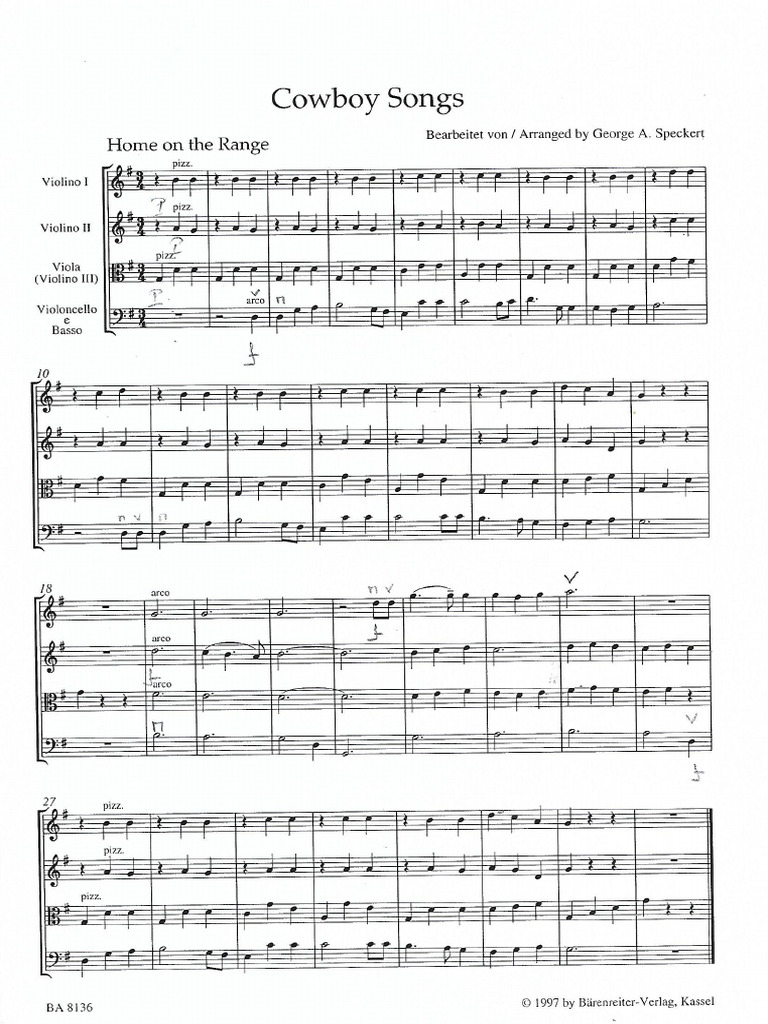 COWBOY SONGS General | PDF