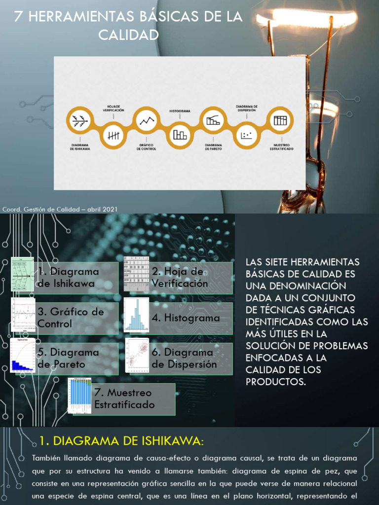 7 Herramientas Básicas de La Calidad | PDF | Histograma