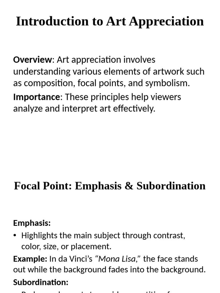 Art Appreciation Report | PDF