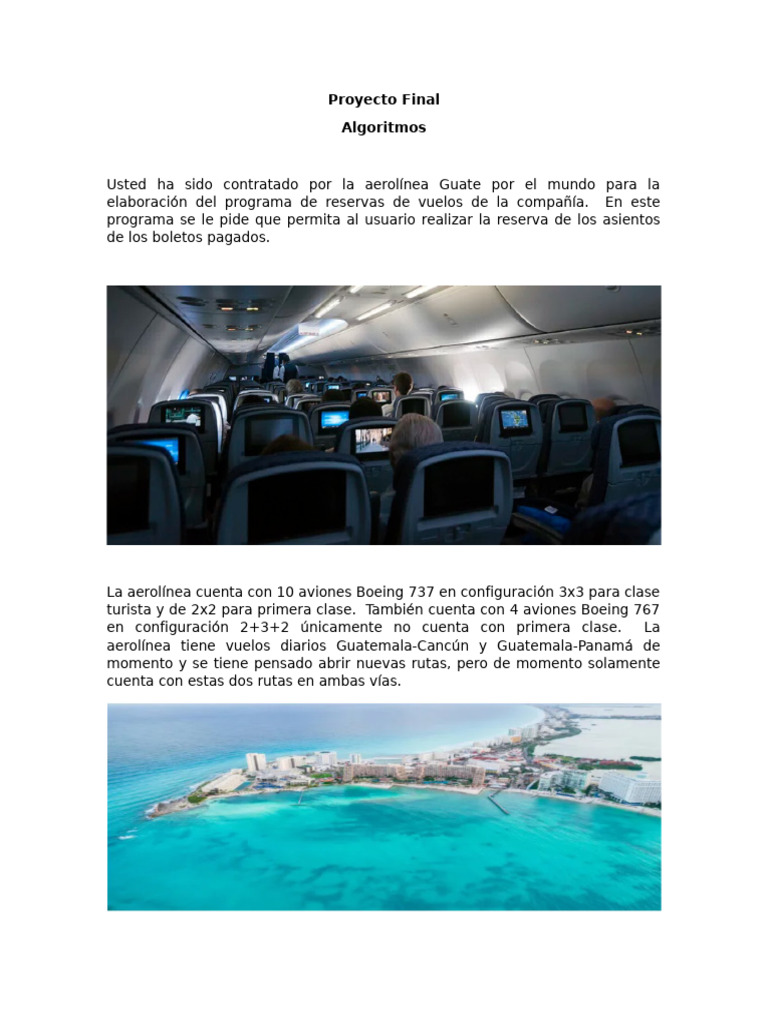 Proyecto Final Algoritmos | PDF