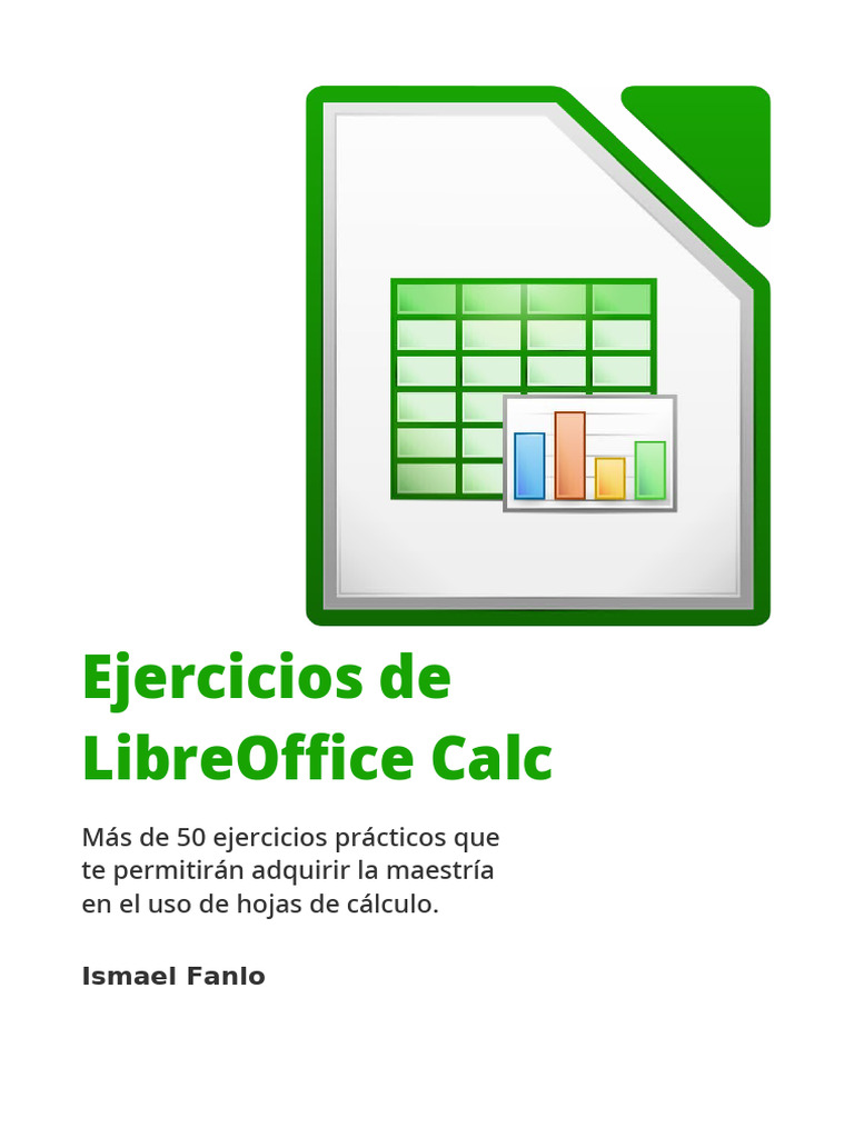 Libro Ejercicios Calc v01 | PDF | Microsoft Excel | Hoja de cálculo