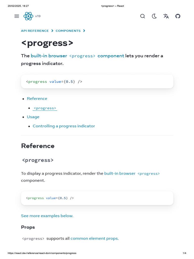 _progress_ – React | PDF | Computing | Software Development