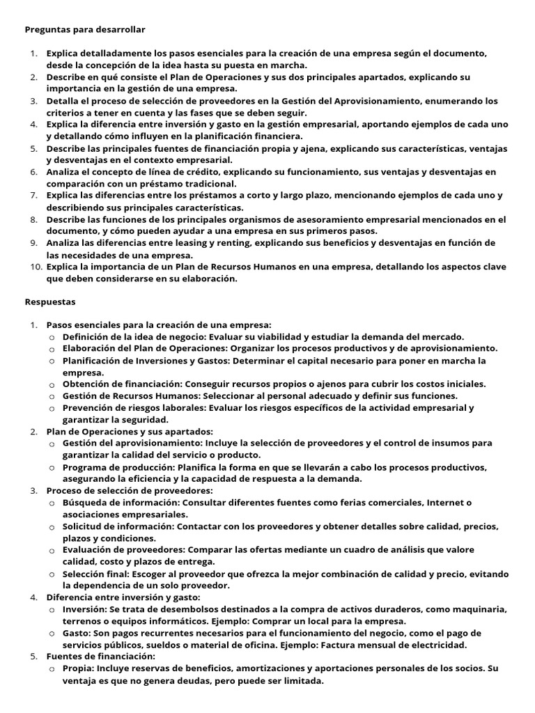 Tema 5 EIE Preguntas | PDF | Business | Calidad (comercial)