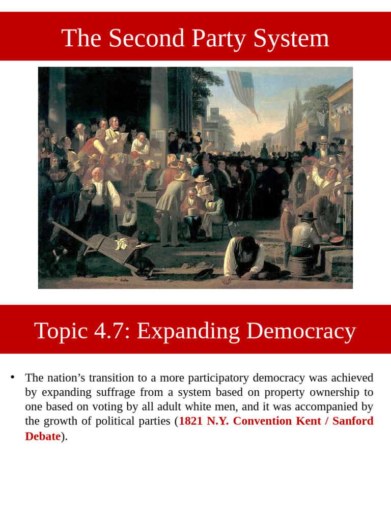 _Fall 2022 the Second Party System 4.7-1 | PDF | Second Party System ...