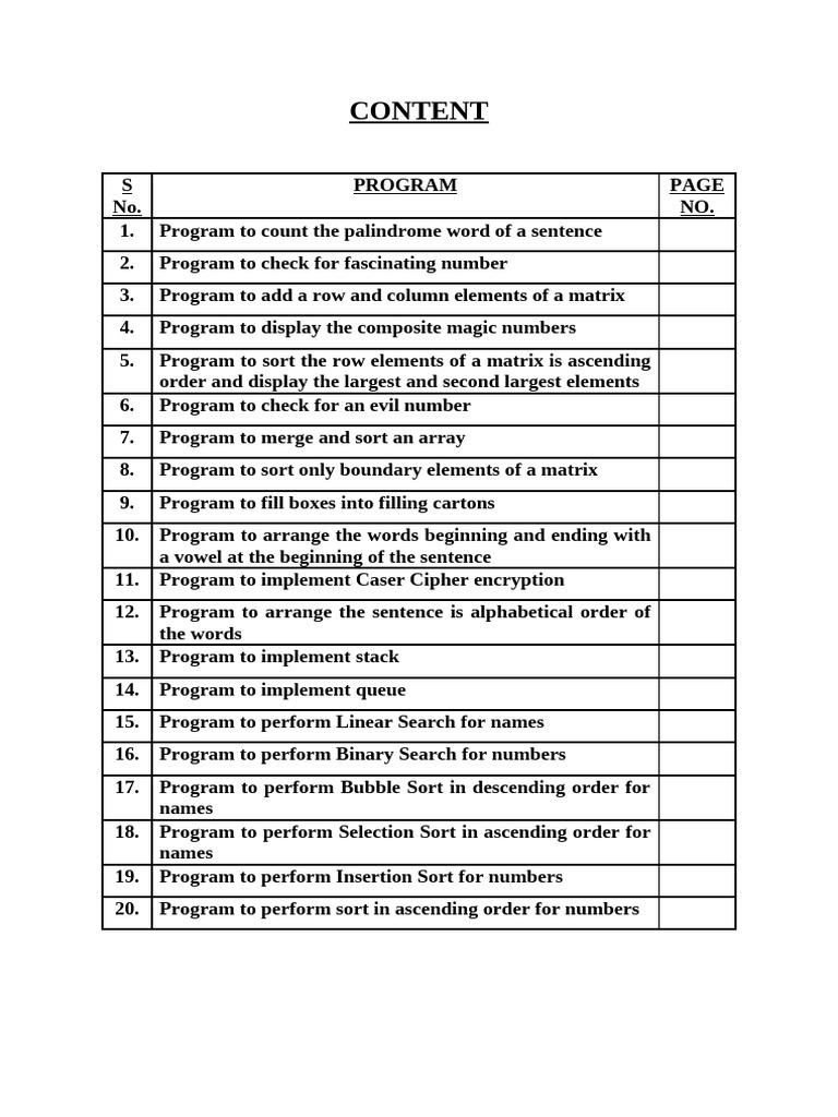 Computer Practical Xii Final Pdf Queue Abstract Data Type Integer Computer Science