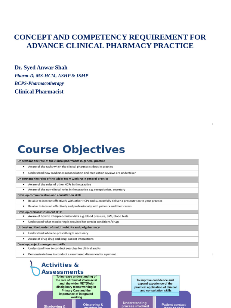 Clinical Pharmacy Introduction | PDF | Pharmacy | Clinical Trial