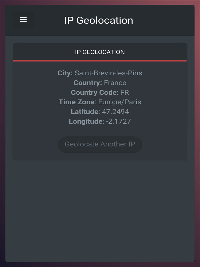 IP Geolocation Tool | PDF