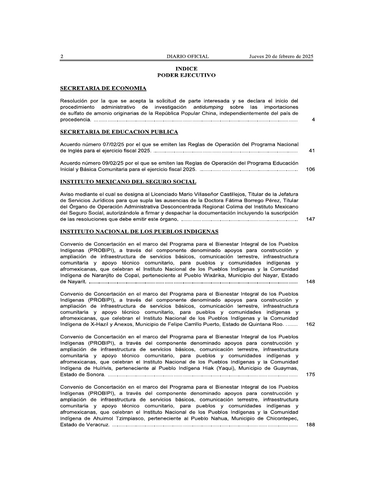 índice 20022025-MAT | PDF