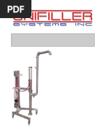 Unifiller Batter Depositor Universal 1000I - Manual | PDF | Valve | Piston