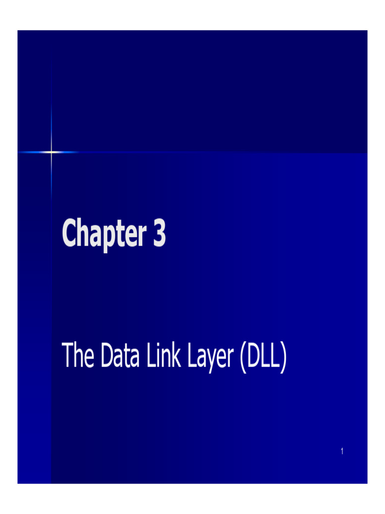Understanding the Data Link Layer Functions | PDF | Error Detection And ...