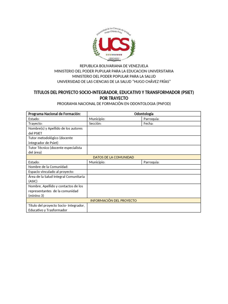 Formato Titulos Psiet Ucs | PDF