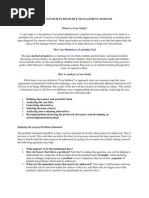 Harvard Case Study Format For Write-Up | PDF | Case Study | Information