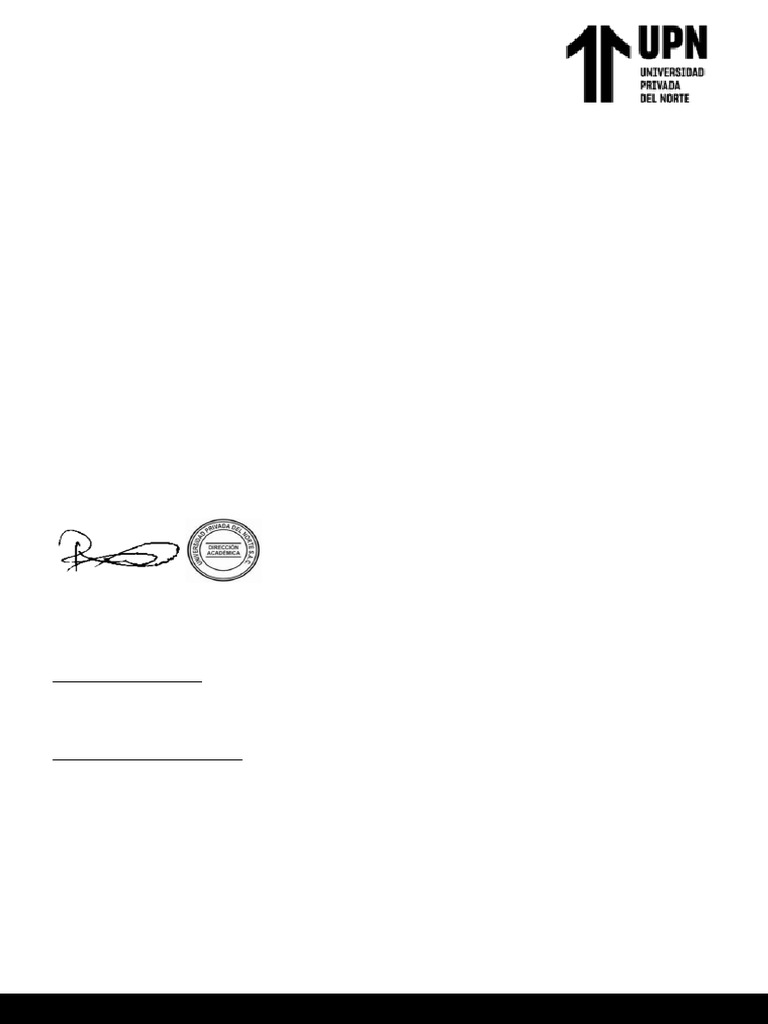 Carta de Presentación - Edwin Daniel Vidarte Mantilla | PDF