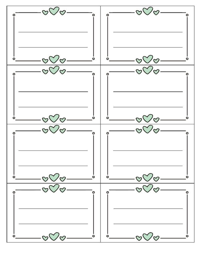 TARJETITAS YOHA AROMITOS | PDF