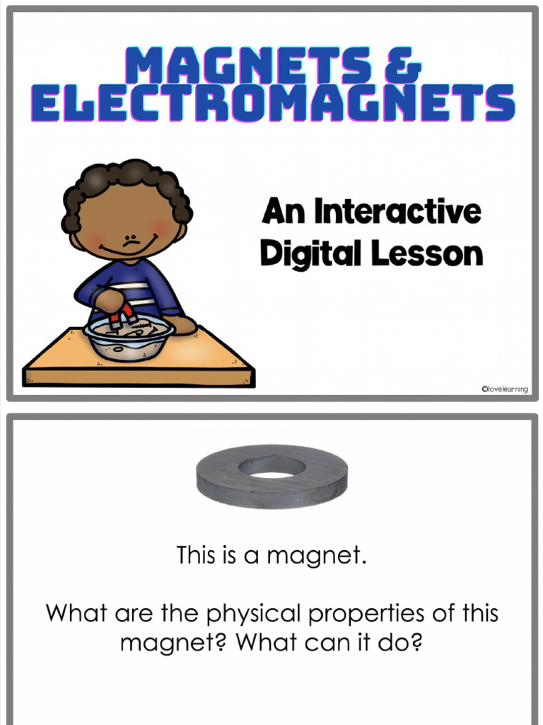 Magnets and Electromagnets | PDF